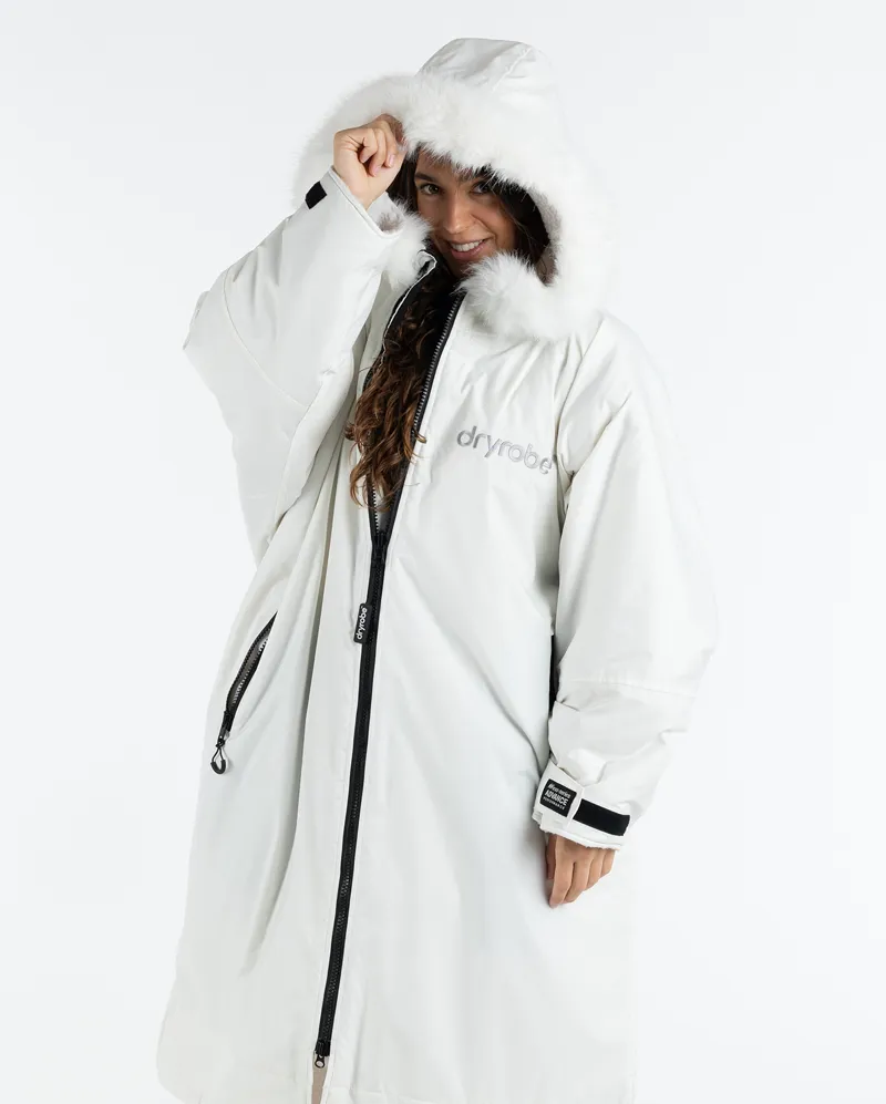 Dryrobe Long Sleeve Alpine - White