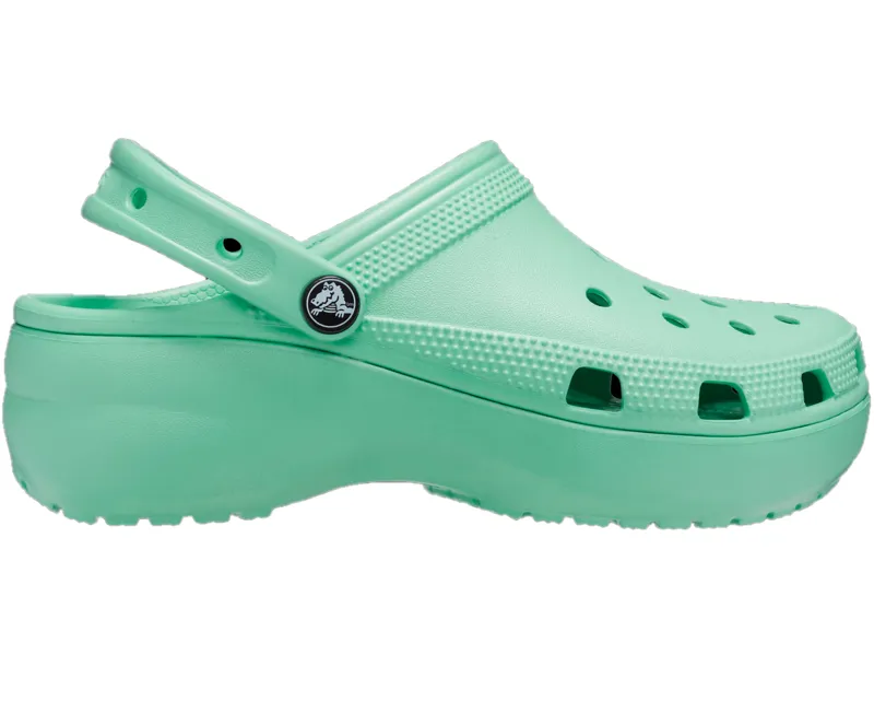 Crocs Women's Classic Platform Clog Jade Stone - UK8